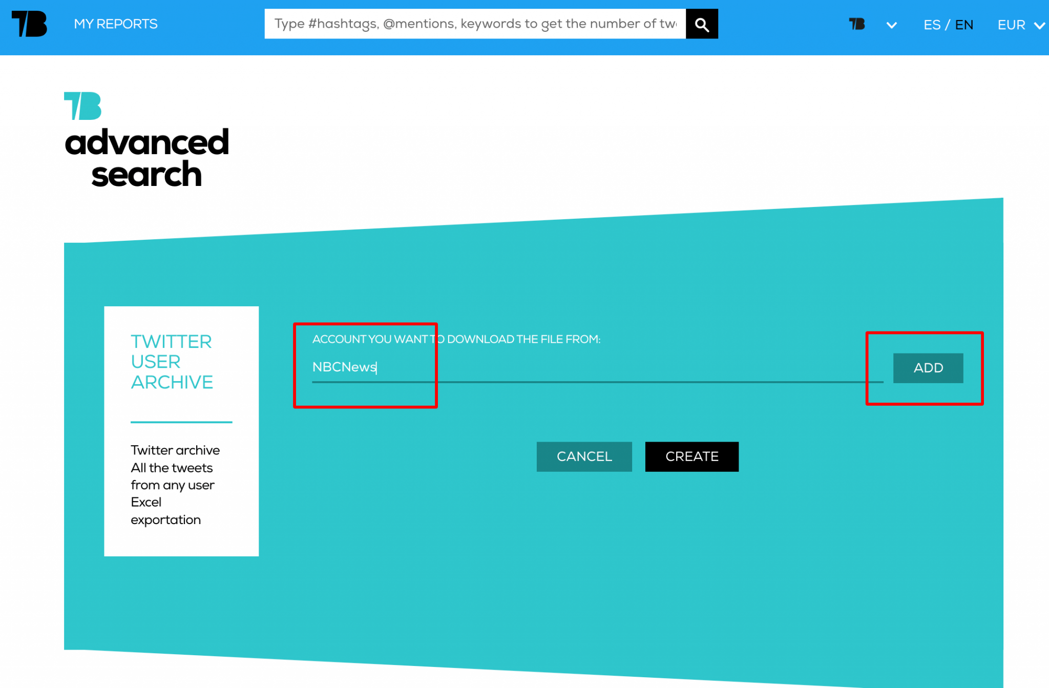 Download your Twitter Archive - Twitter alternative - Tweet Binder