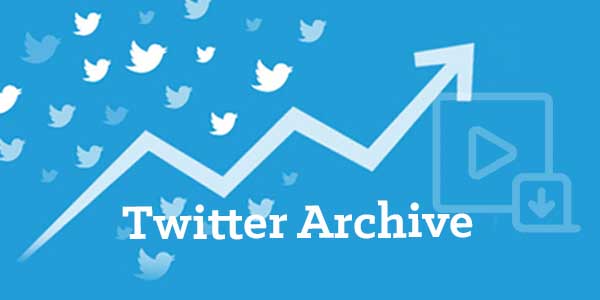 How to download Twitter archive directly from Twitter / X