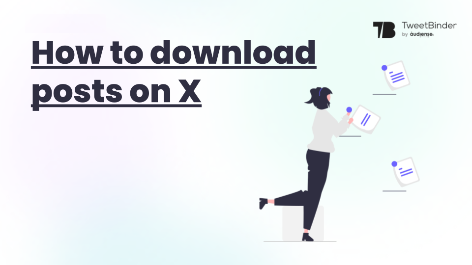 How to download tweets on Twitter - Tweet Binder